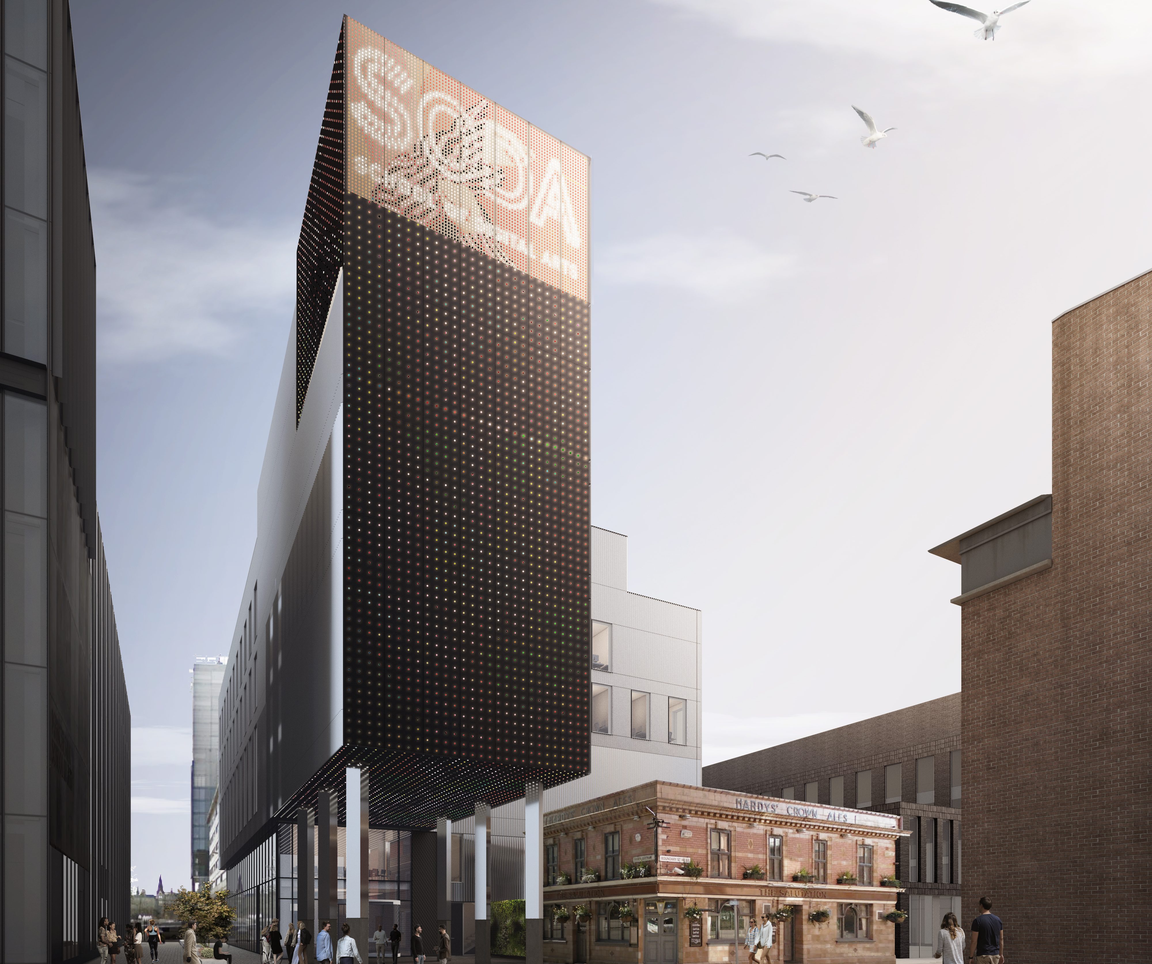 School of Art & Design (SODA), Manchester - Dalbergia